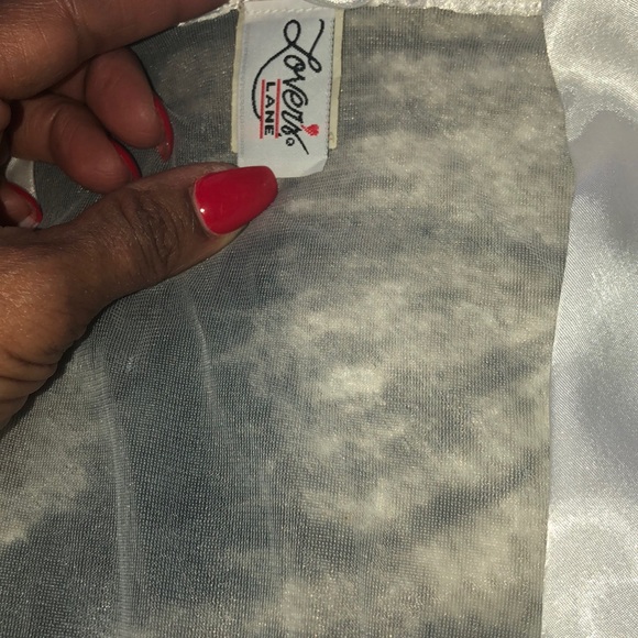 lovers lane | Intimates & Sleepwear | Sheer And Satin Robe | Poshmark